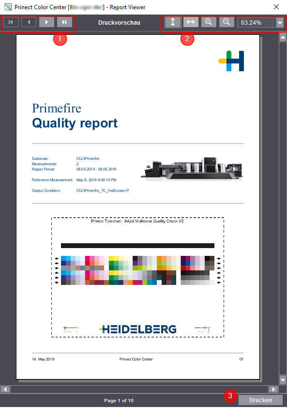 Output the Report as a PDF