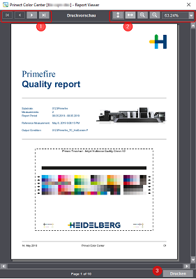 Output the Report as a PDF