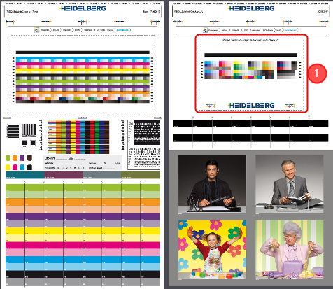 Imprimer une page test