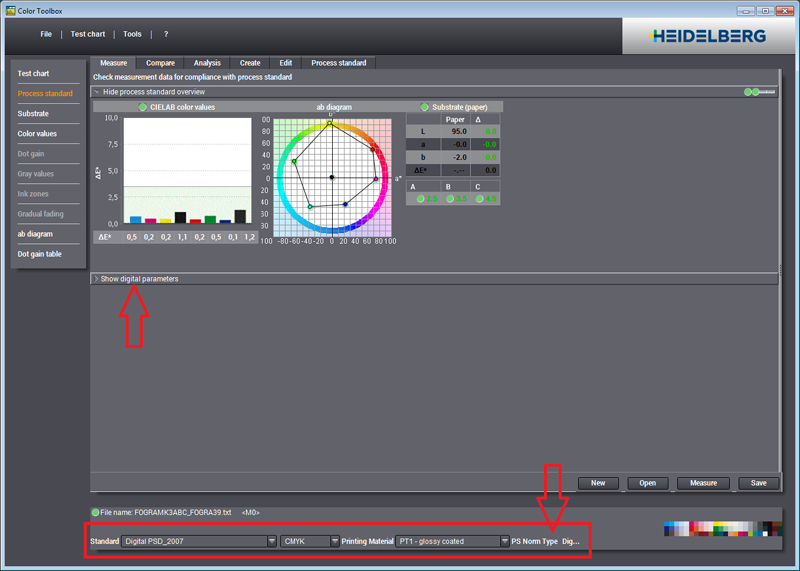 Mesurer - Vérifier le standard d’impression