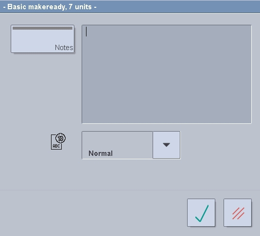 Configuração de operações (mensagens RDO) no Data Terminal