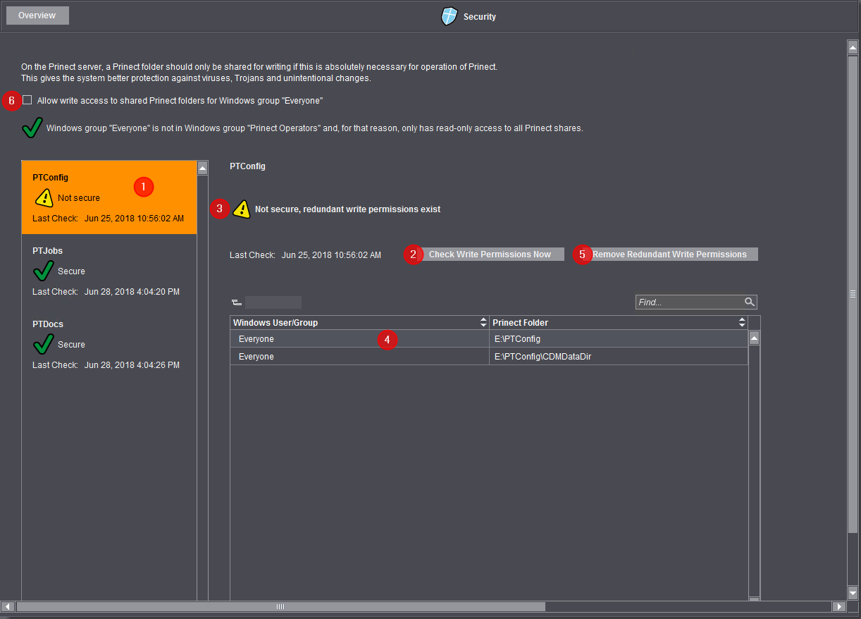 Administration - Security