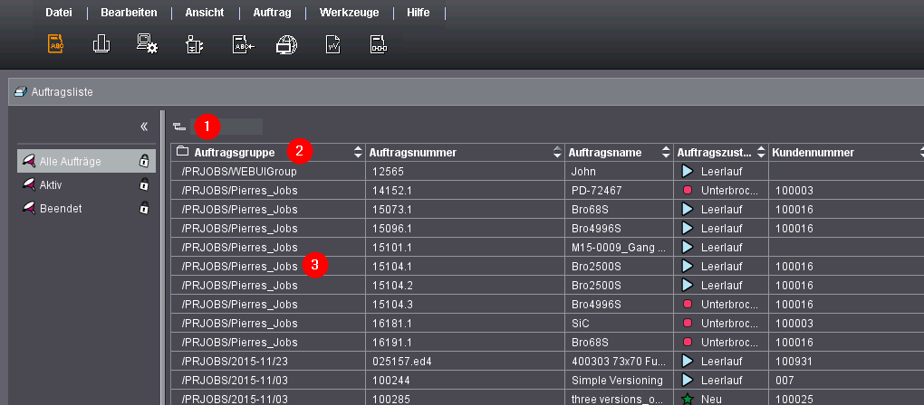 Register "Ordnerstruktur"