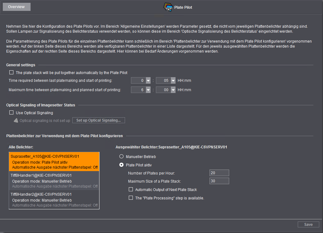 管理 - Plate Pilot